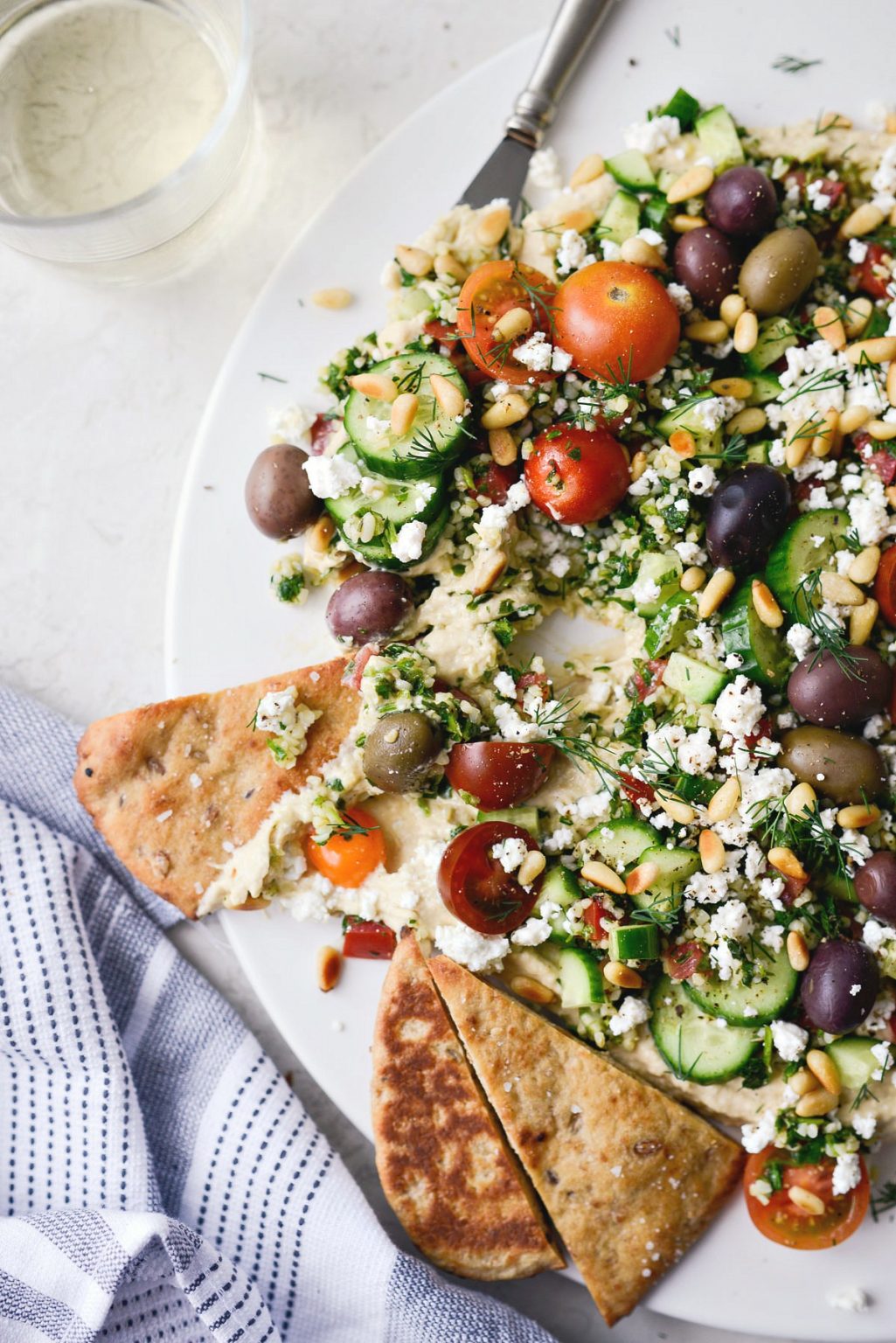 7-Layer Loaded Hummus Dip - Simply Scratch