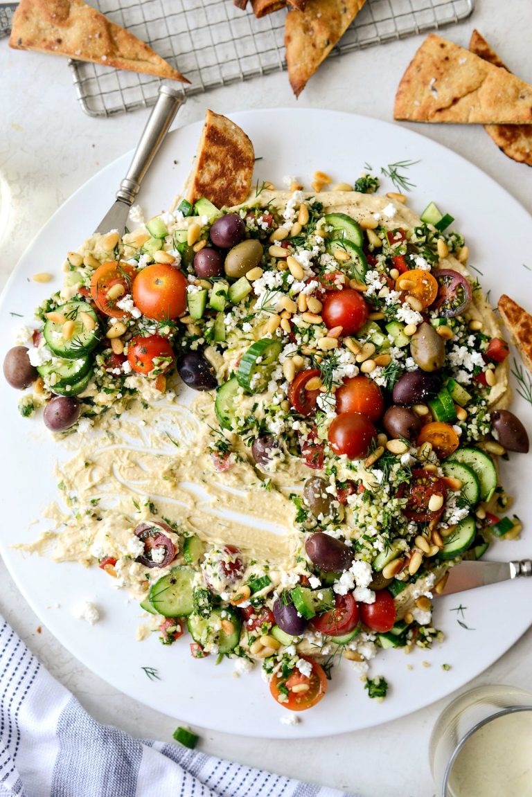 7-Layer Loaded Hummus Dip - Simply Scratch
