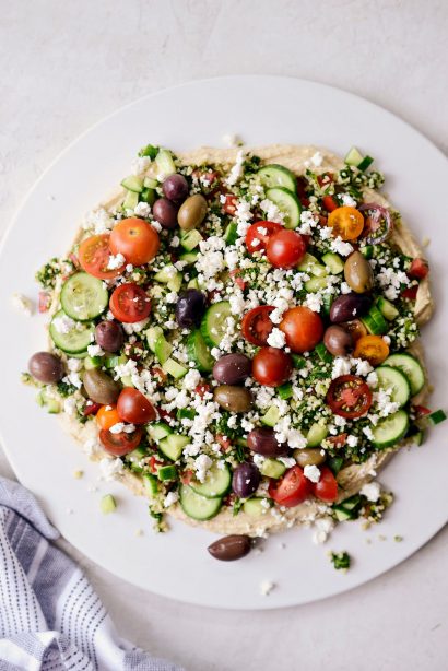 7-Layer Loaded Hummus Dip - Simply Scratch