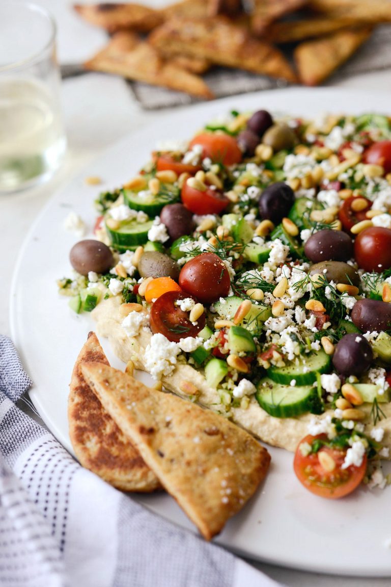 7-Layer Loaded Hummus Dip - Simply Scratch