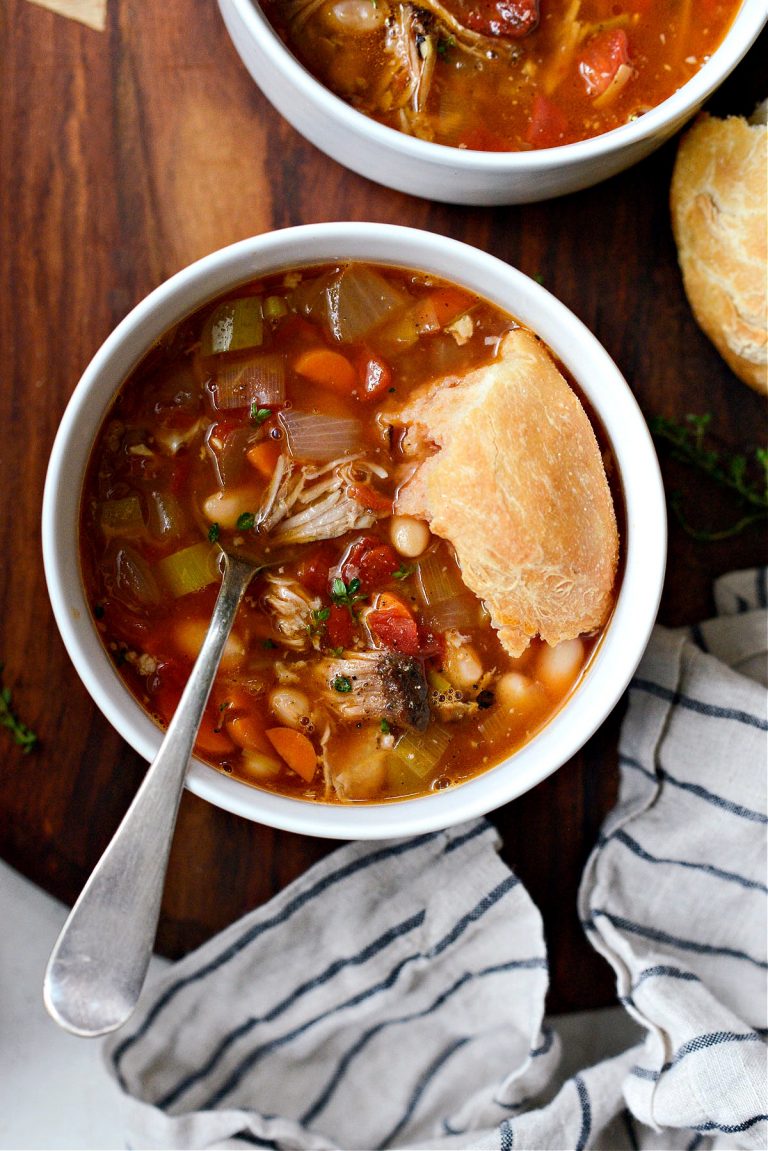 White Bean and Smoked Pork Soup - Simply Scratch