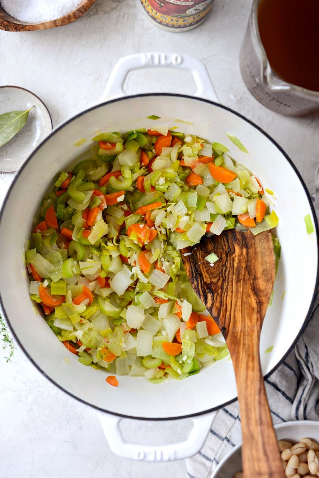 White Bean and Smoked Pork Soup - Simply Scratch