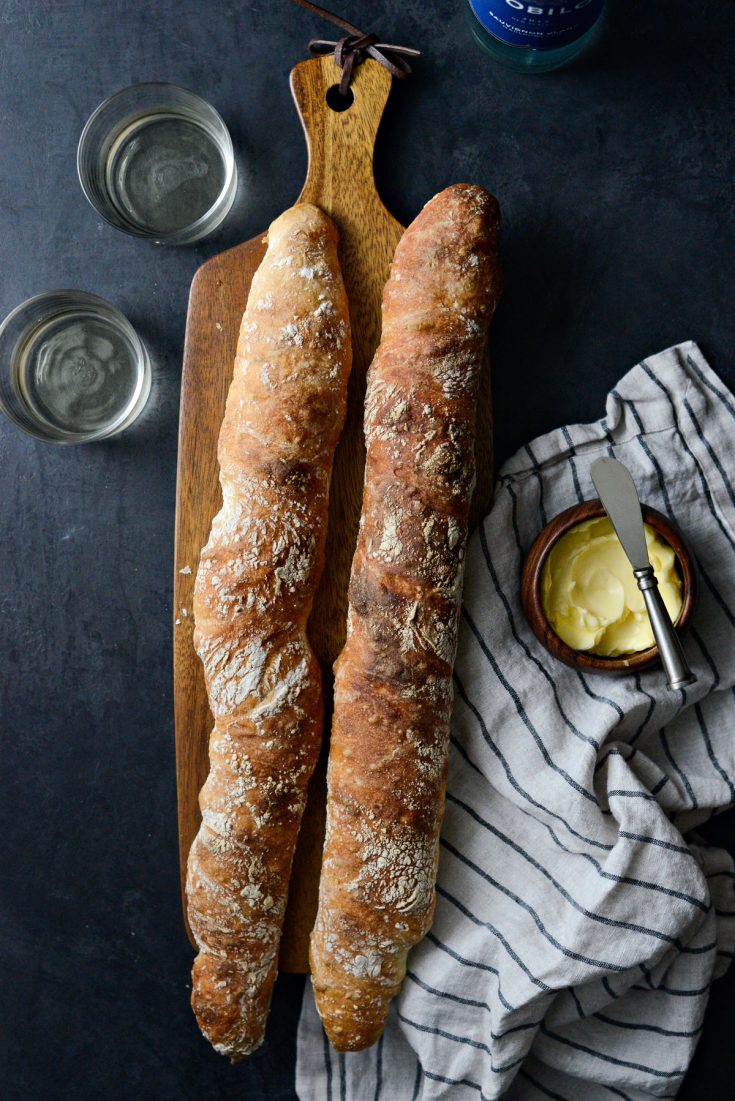 No Knead French Bread Simply Scratch