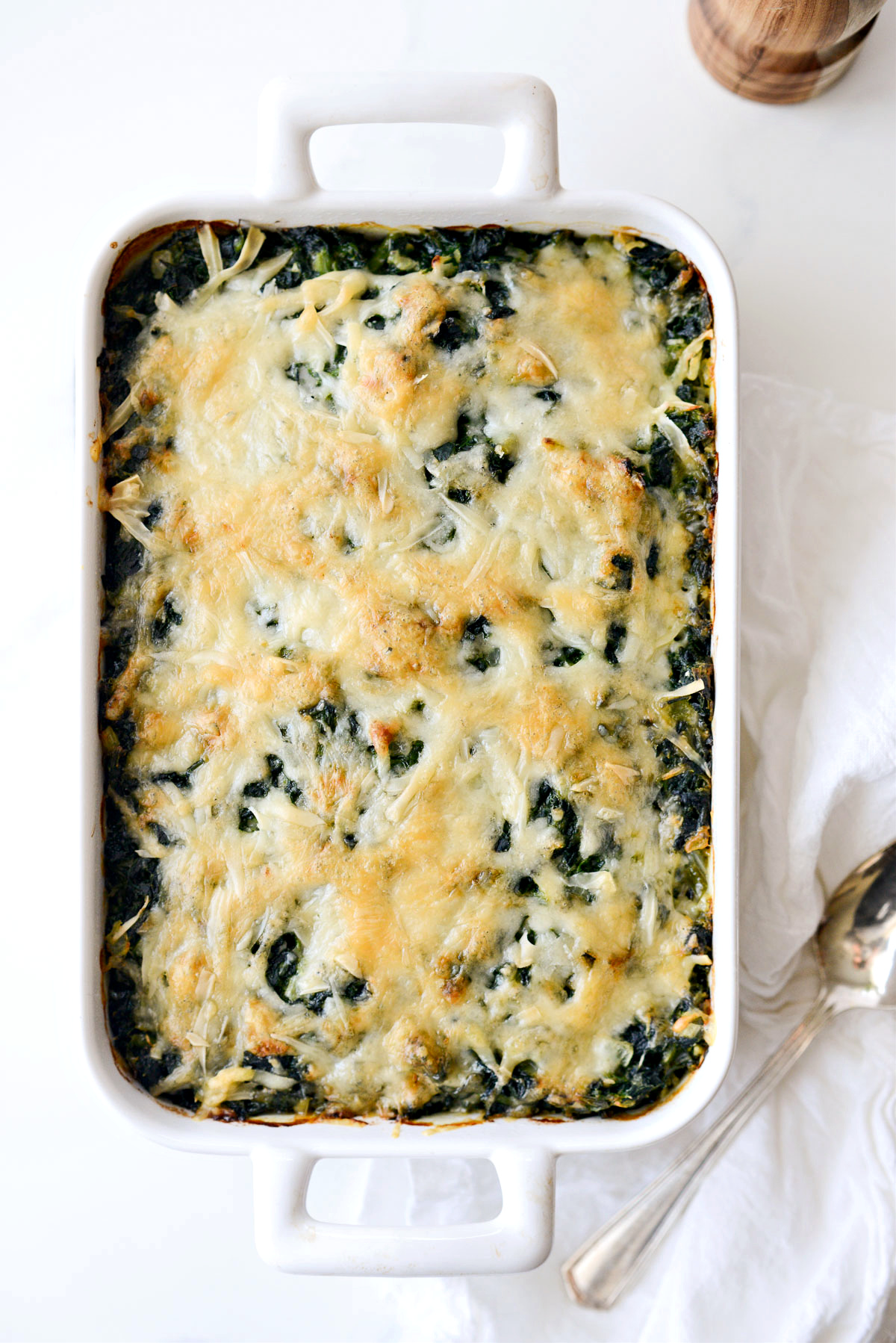 Spinach Gratin - Simply Scratch