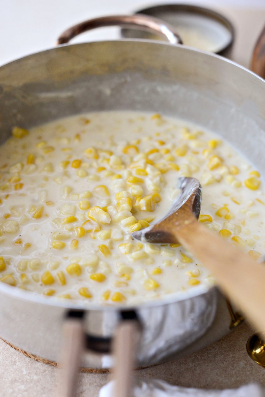 Parmesan Garlic Corn Au Gratin - Simply Scratch