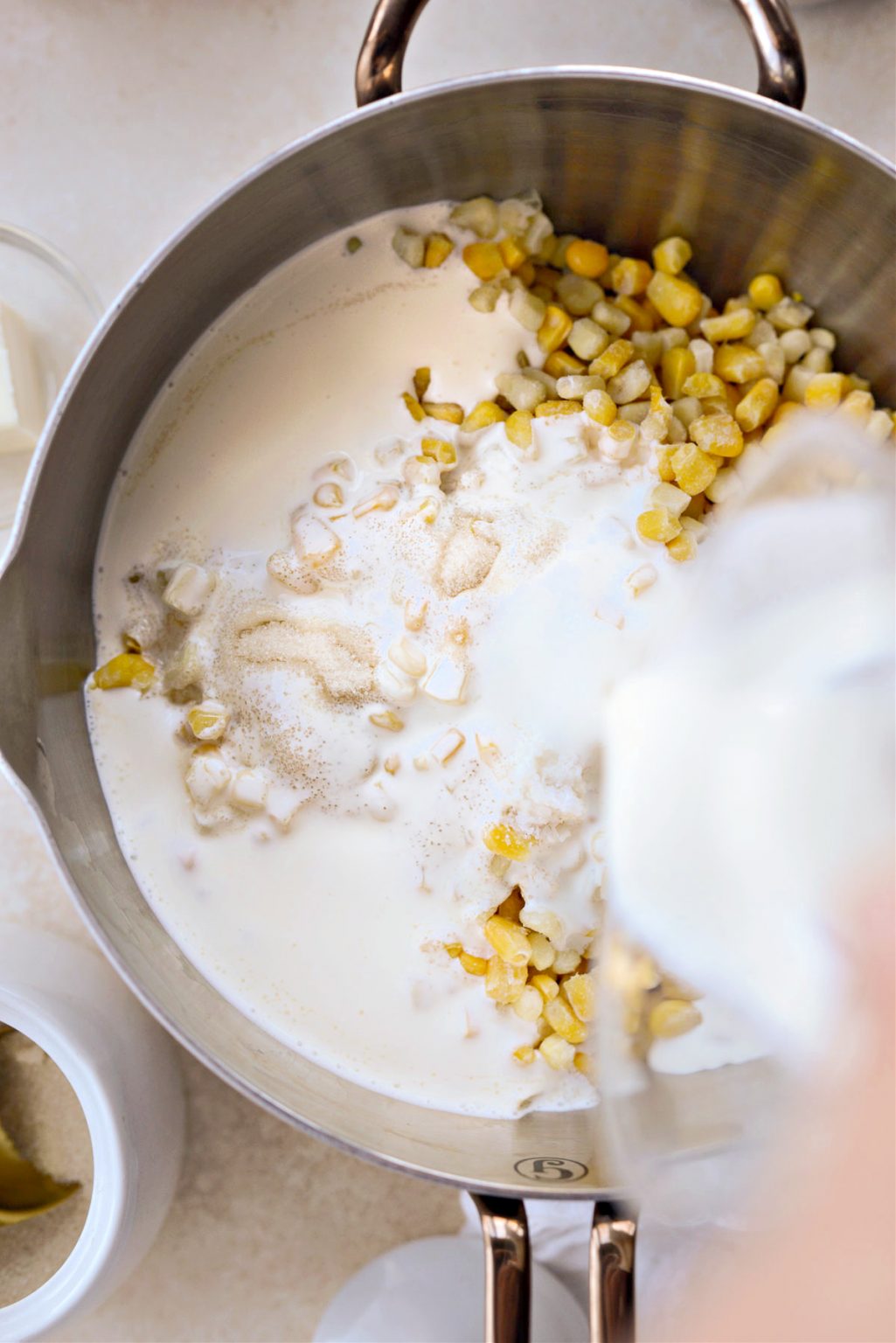 Parmesan Garlic Corn Au Gratin - Simply Scratch