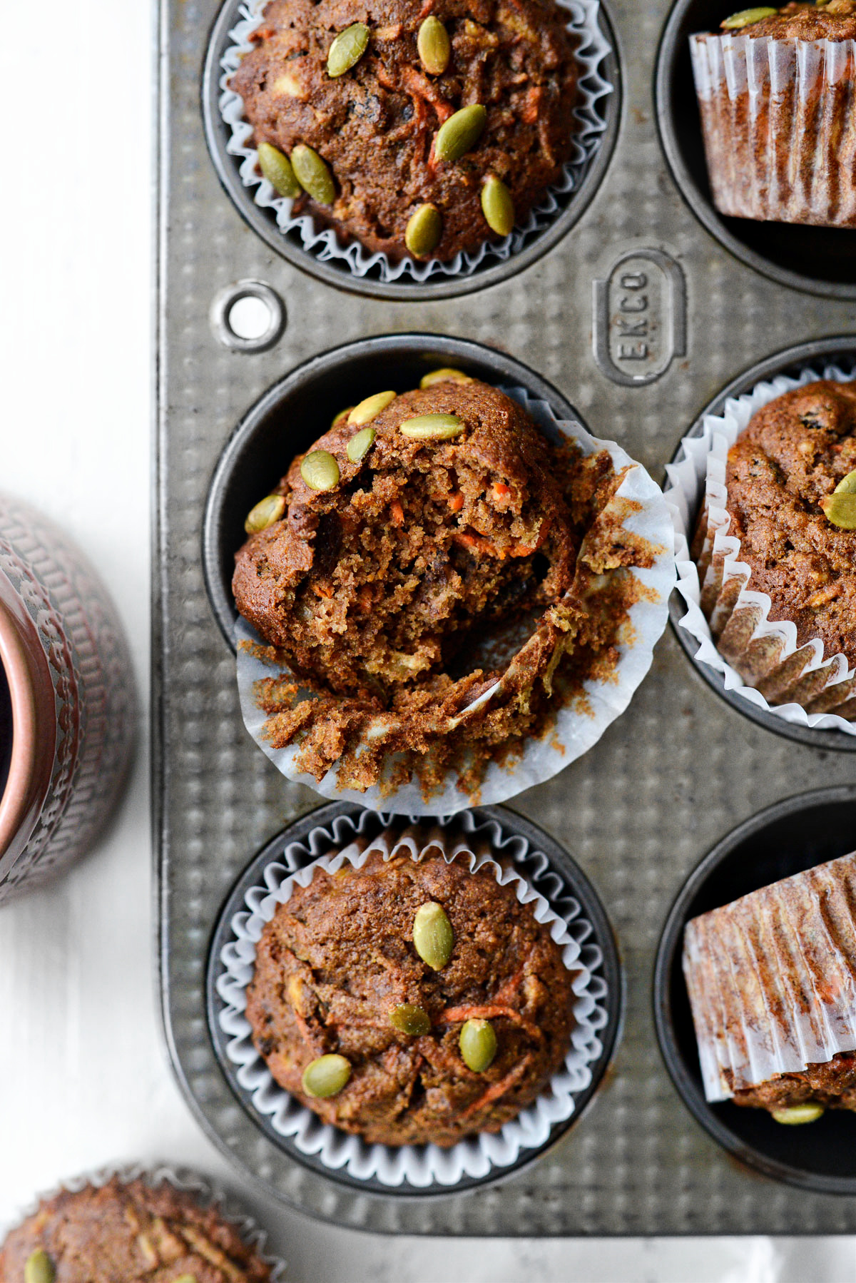 Morning Glory Muffins - Simply Scratch