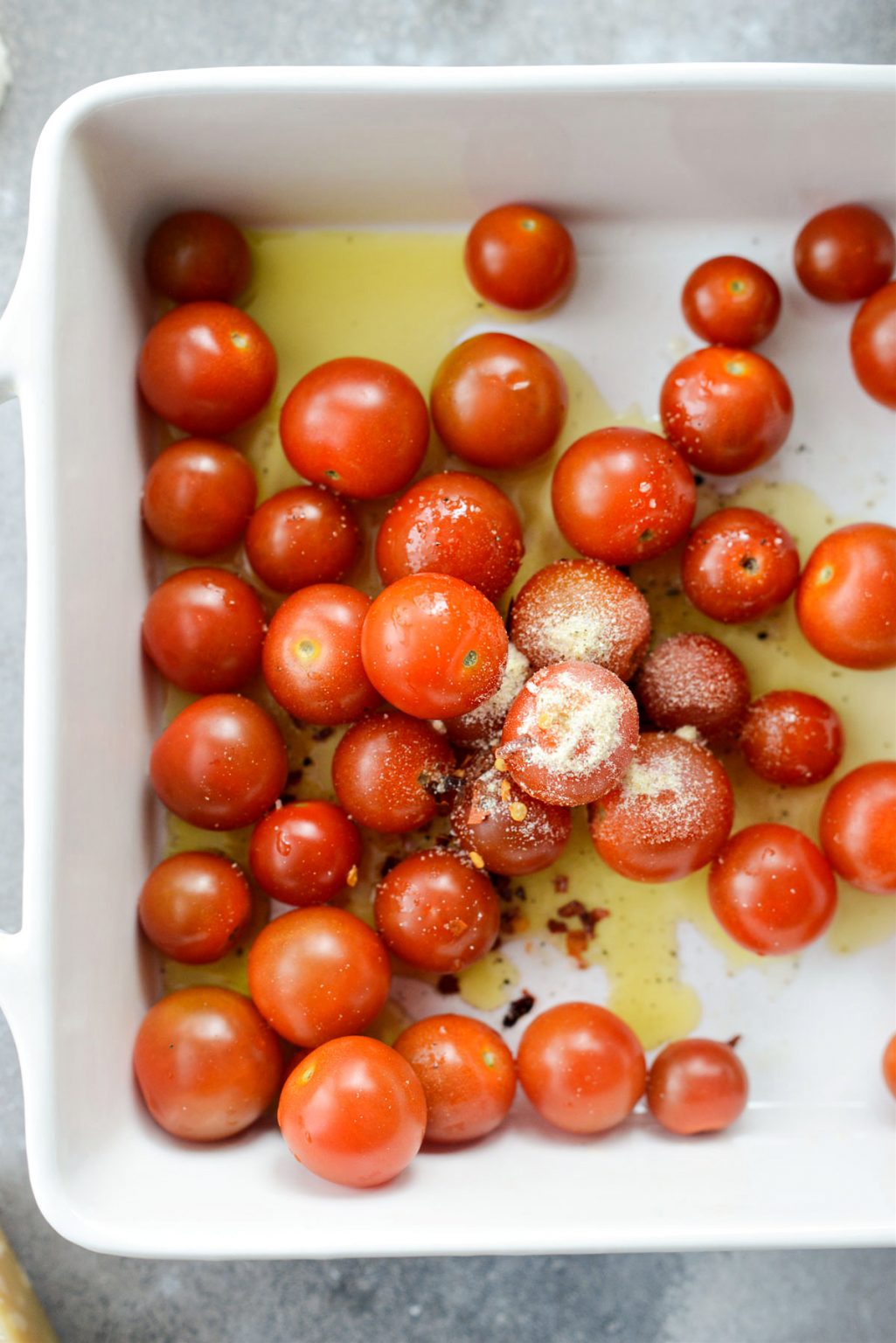 Baked Feta Pasta with Burst Cherry Tomatoes - Simply Scratch