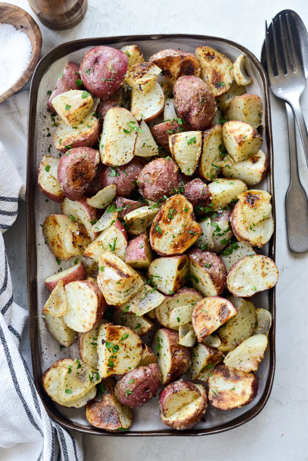Dijon Roasted Redskin Potatoes - Simply Scratch