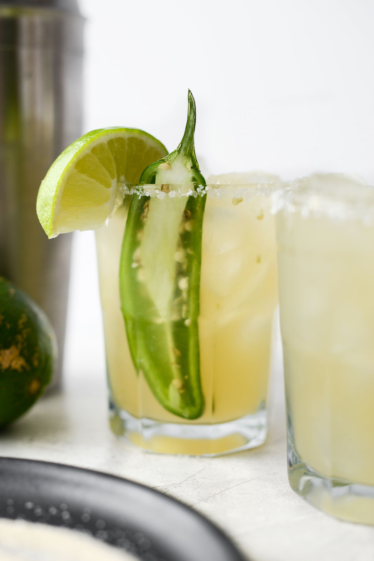Spicy Jalapeño Margaritas - Simply Scratch
