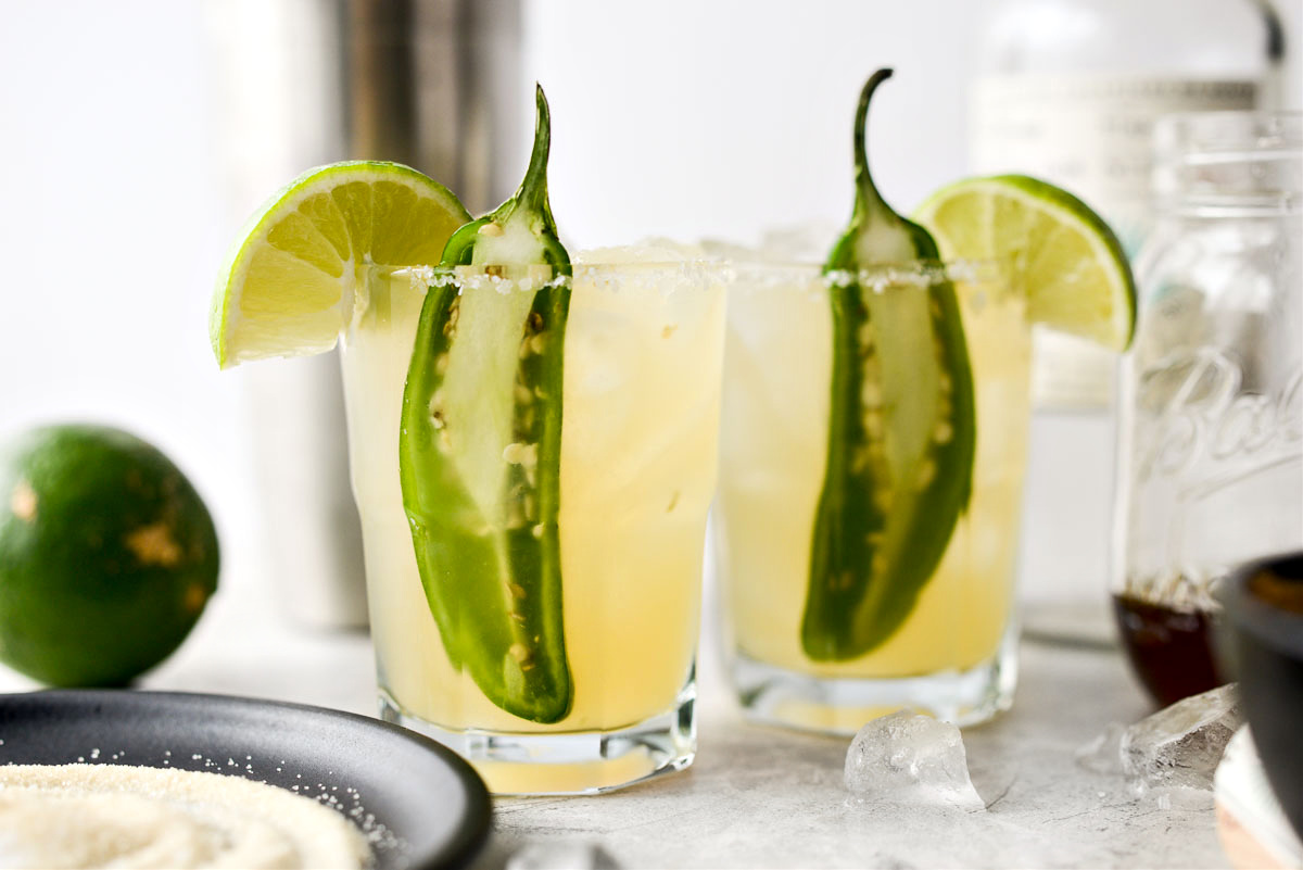 Spicy Jalapeño Margaritas Simply Scratch