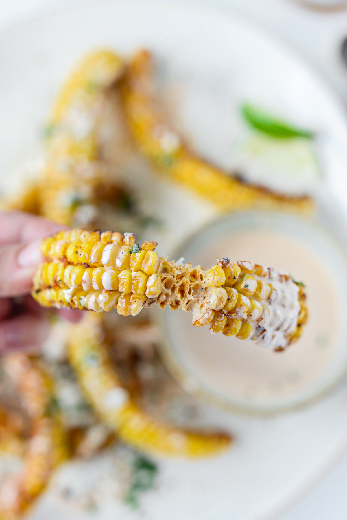 Air Fryer Corn Ribs - Simply Scratch