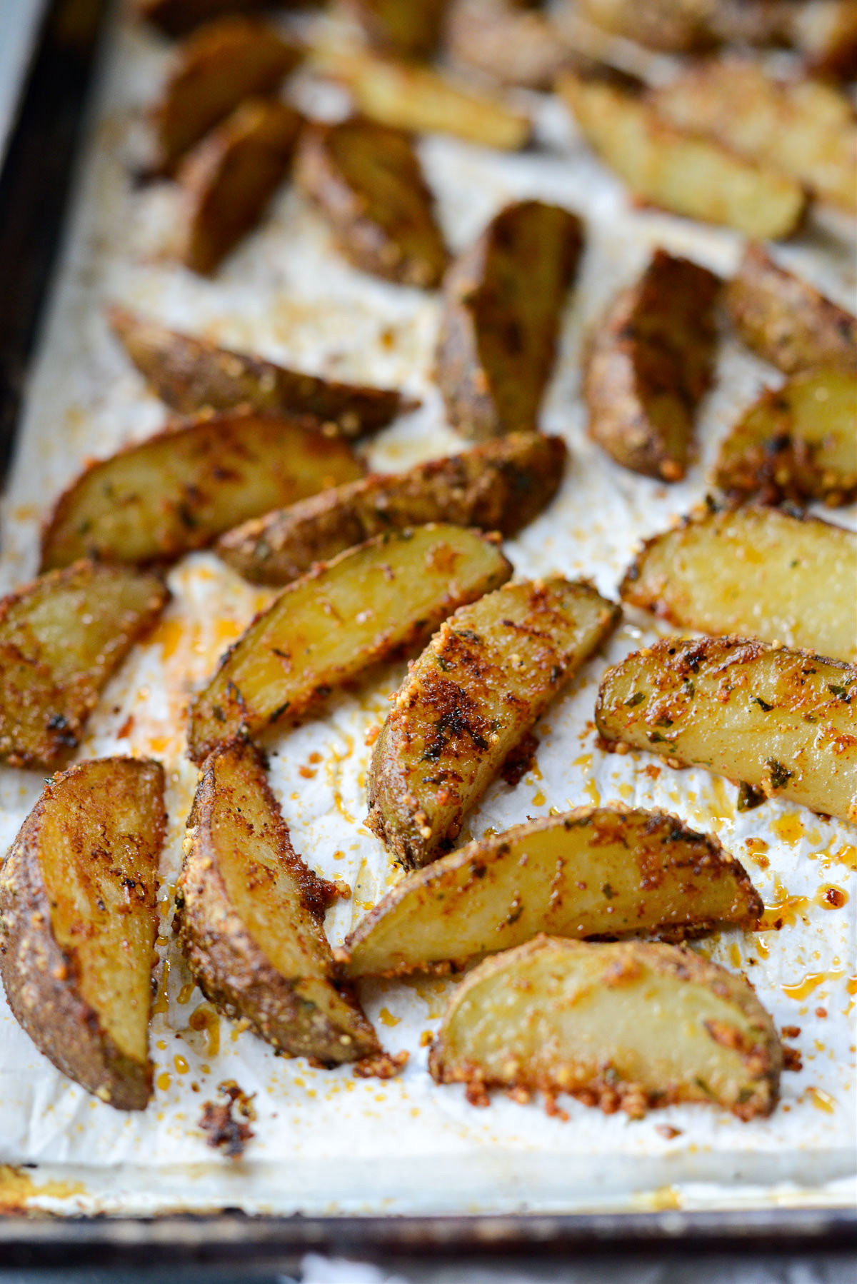 Crispy Potato Wedges - Simply Scratch