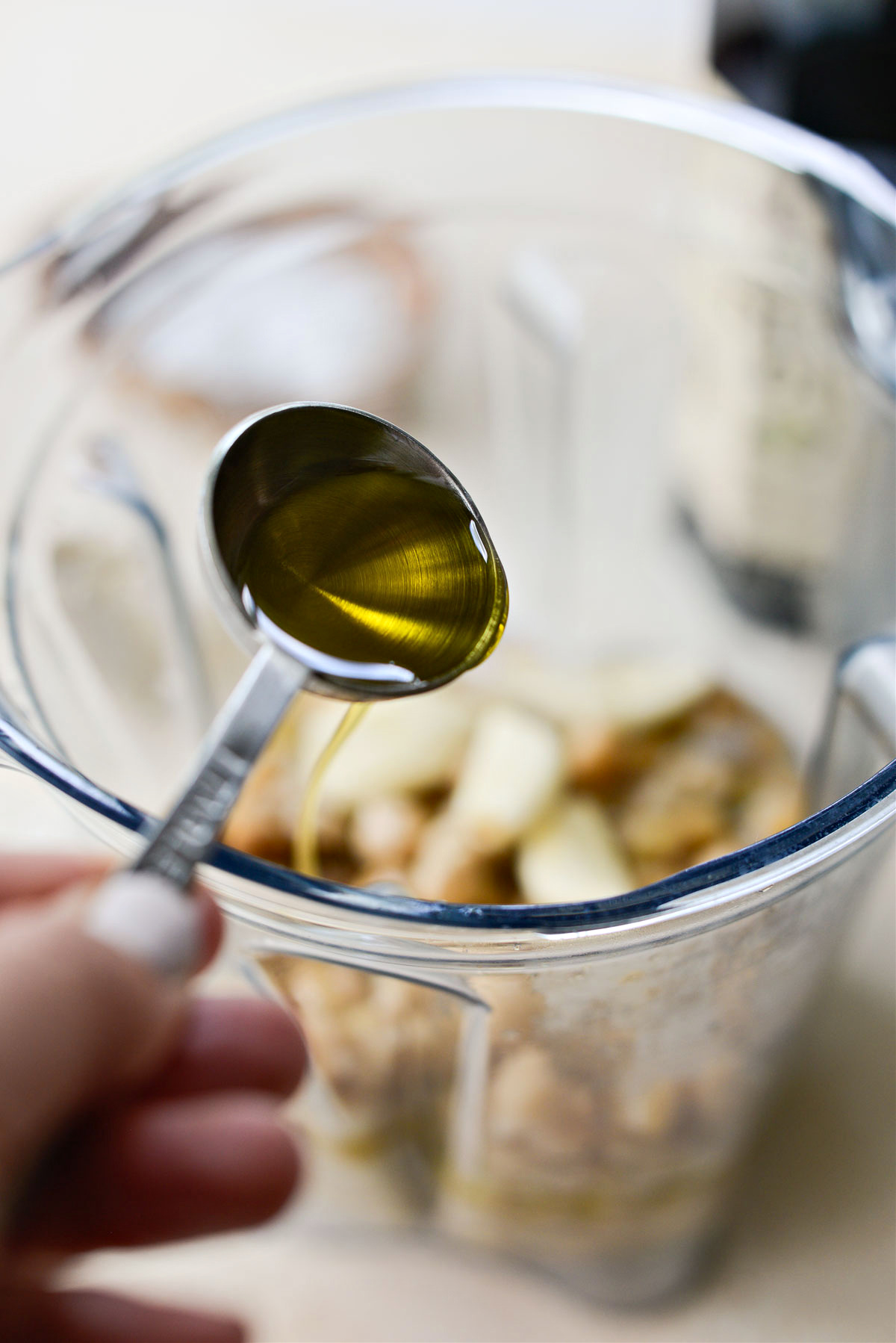 Creamiest Blender Hummus - Simply Scratch