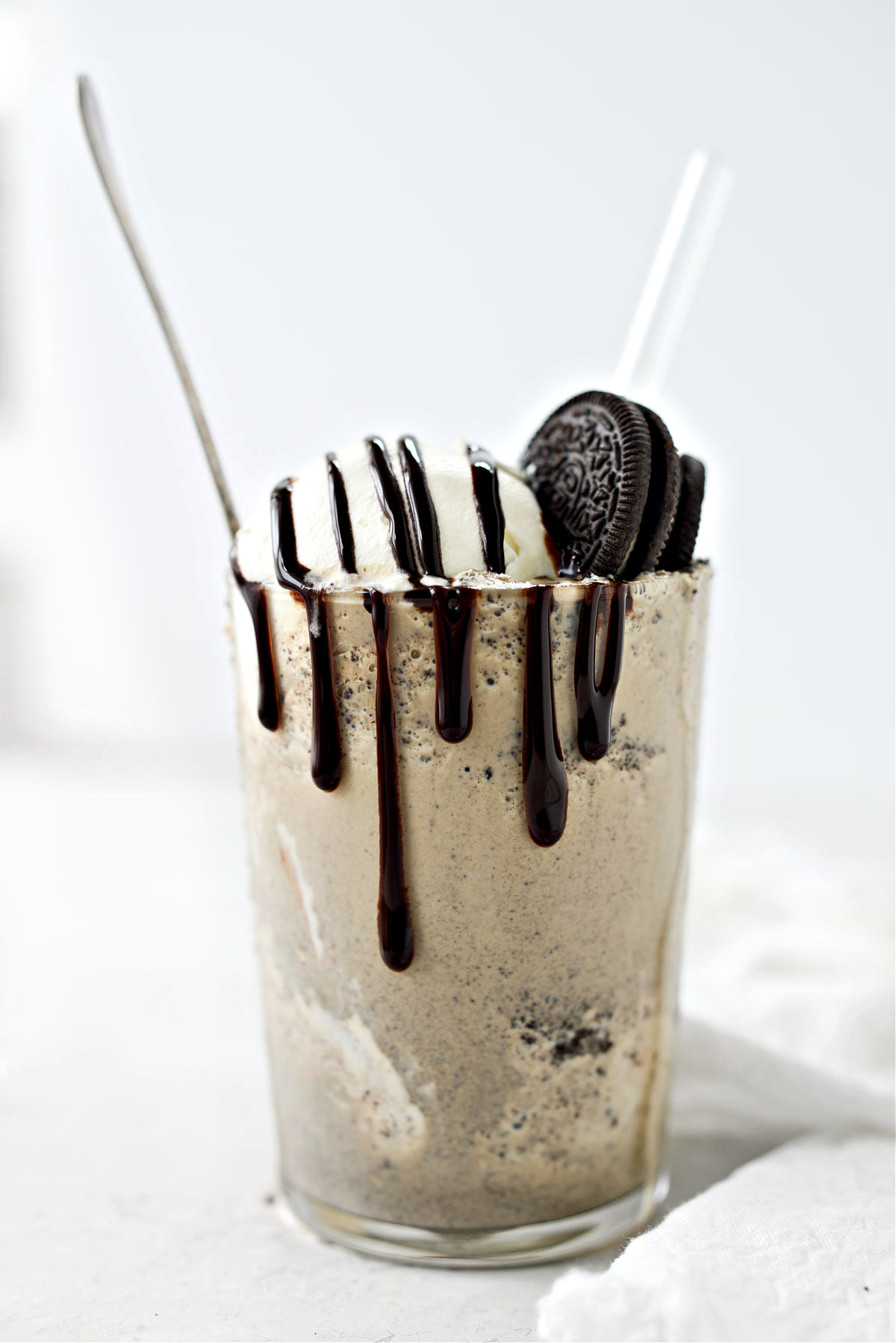 Espresso Cookies and Cream Milkshake - Simply Scratch
