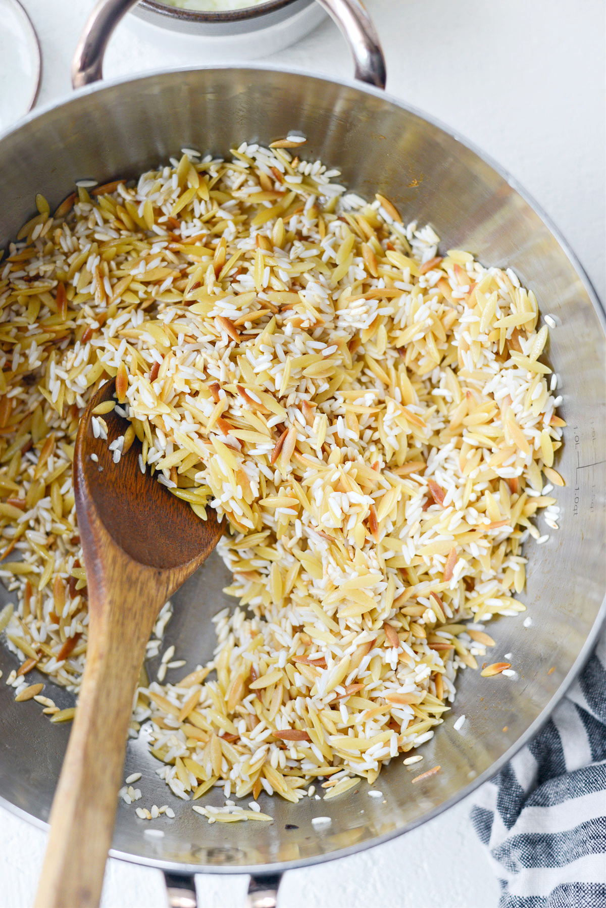 Greek Lemon Rice Pilaf - Simply Scratch