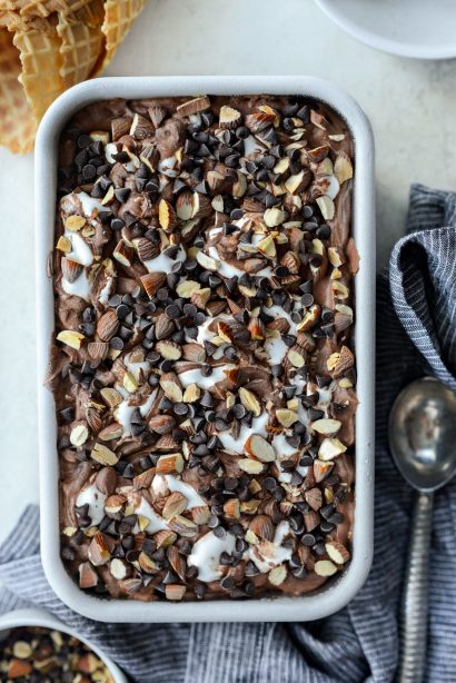 No-Churn Heavenly Hash Ice Cream - Simply Scratch