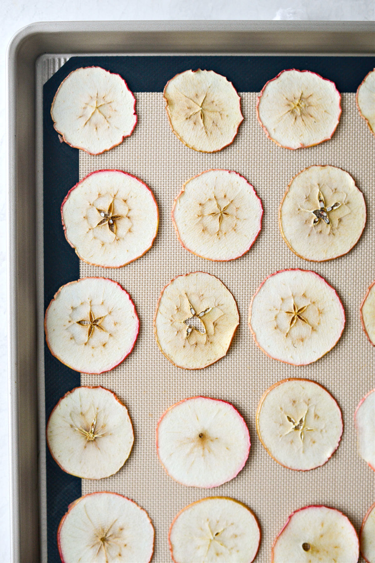 Crispy Baked Apple Chips - Simply Scratch