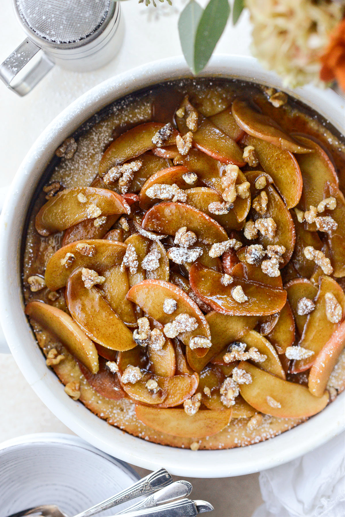 Caramel Apple Pudding Cake - Simply Scratch