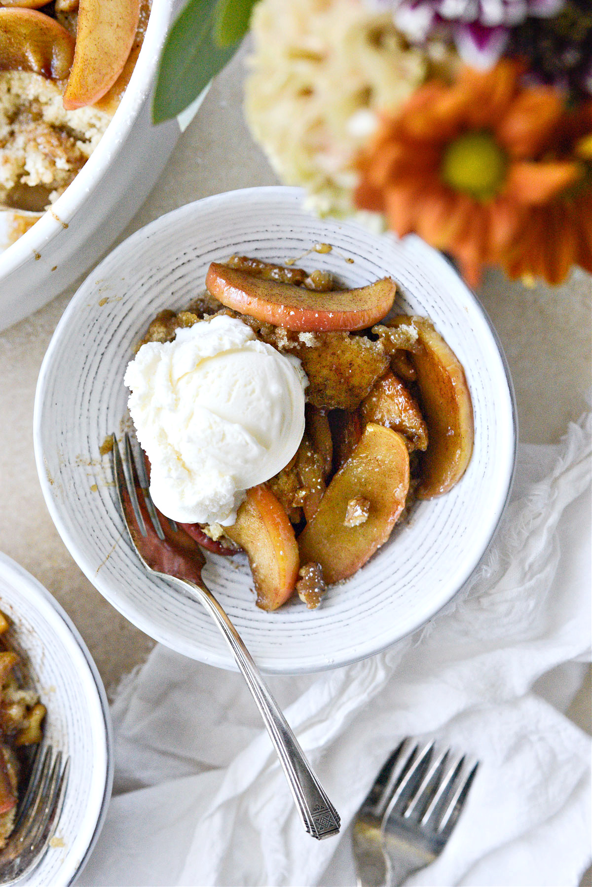 Caramel Apple Pudding Cake - Simply Scratch