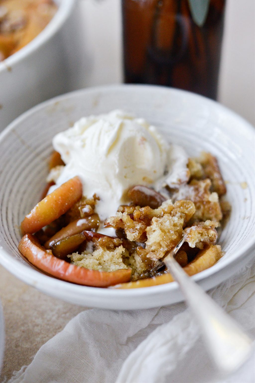 Caramel Apple Pudding Cake - Simply Scratch