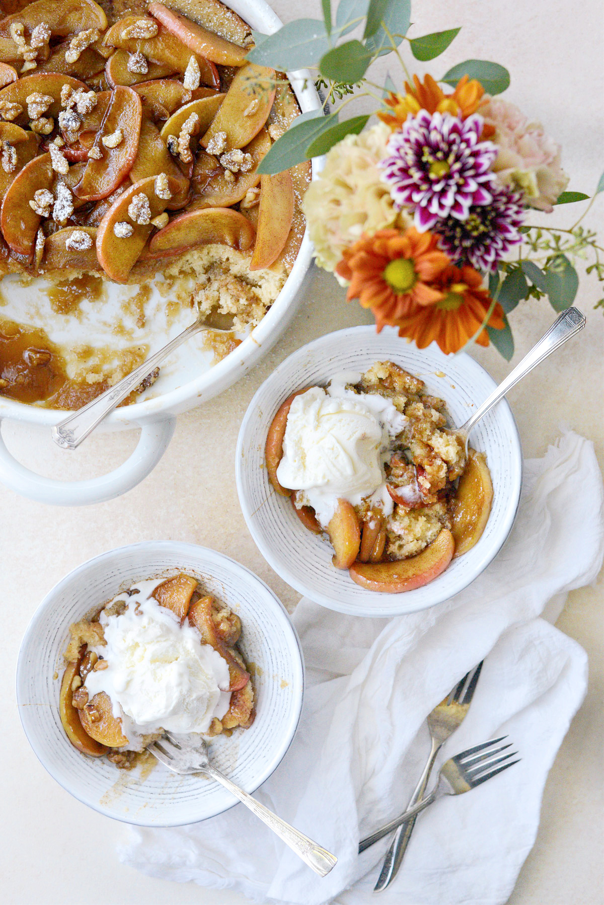Caramel Apple Pudding Cake - Simply Scratch