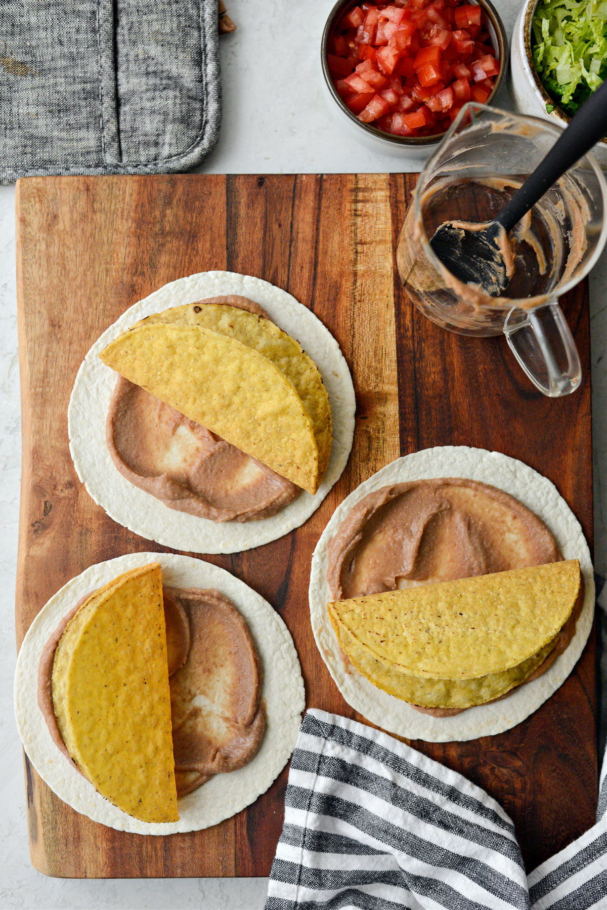 Double Decker Tacos - Simply Scratch