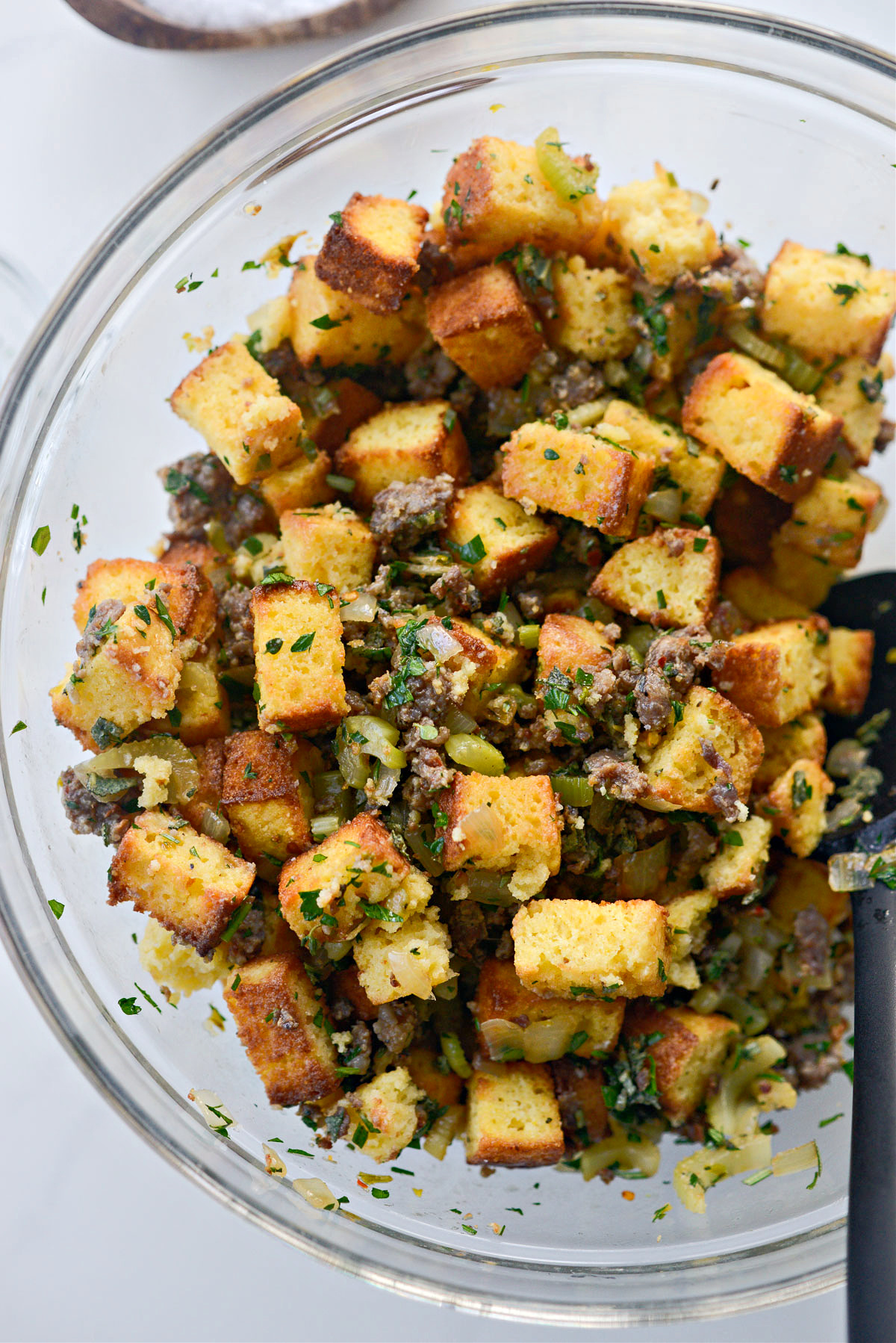 Sausage and Cornbread Dressing - Simply Scratch