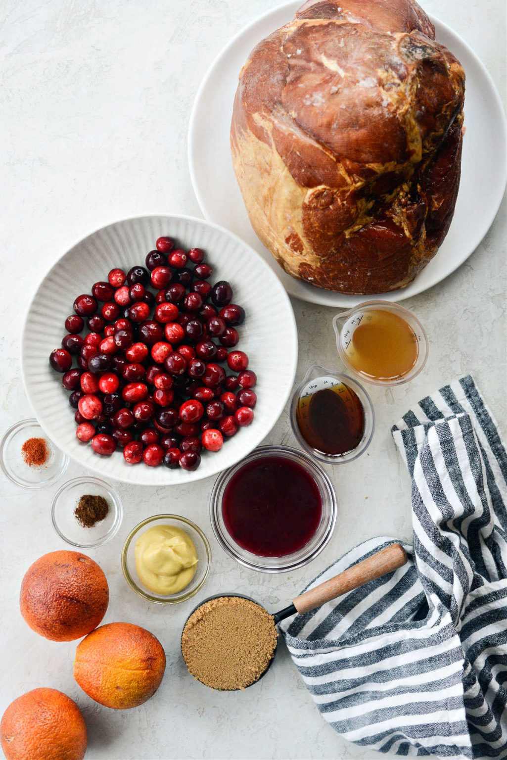 Cranberry Glazed Ham - Simply Scratch