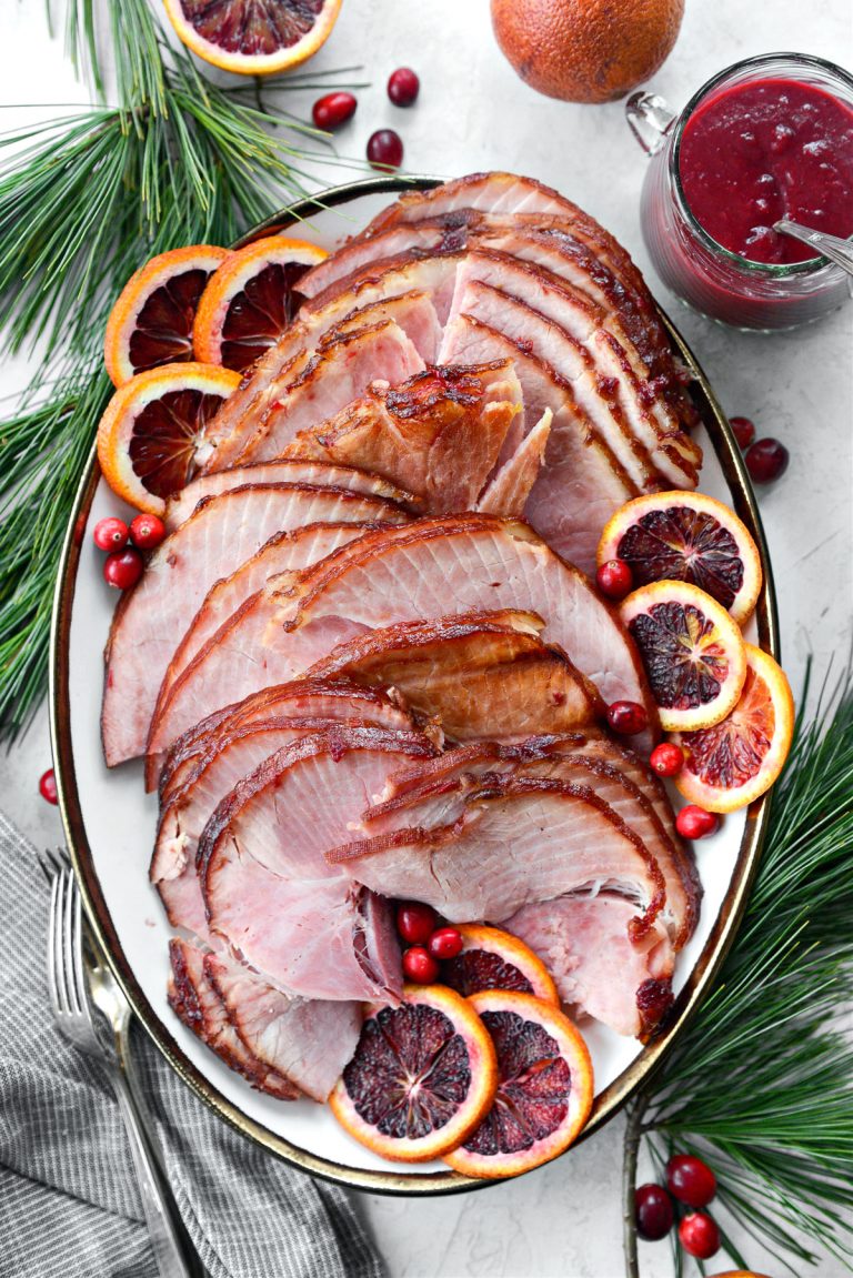 Cranberry Glazed Ham - Simply Scratch