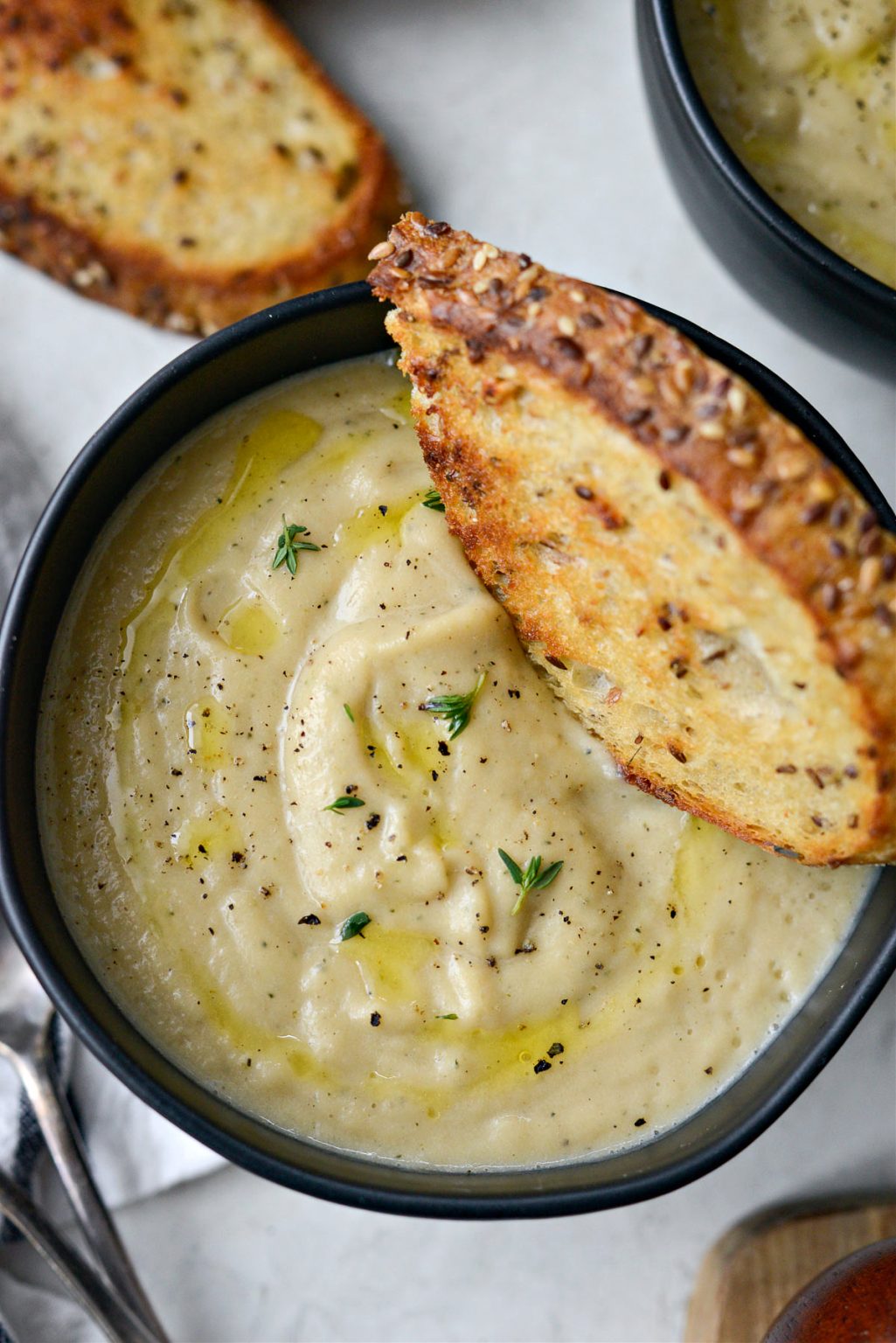 Creamy Roasted Parsnip Soup Simply Scratch