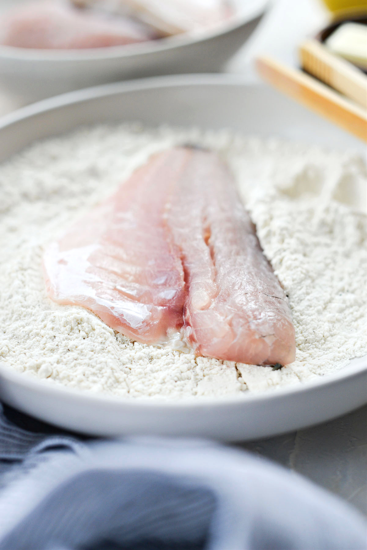 Lemon Brown Butter Perch - Simply Scratch