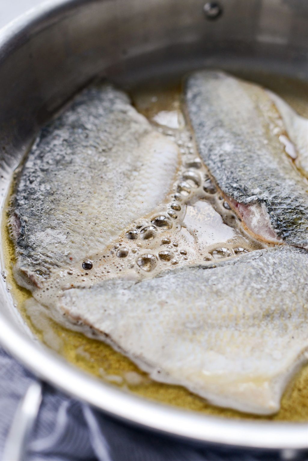 Lemon Brown Butter Perch - Simply Scratch