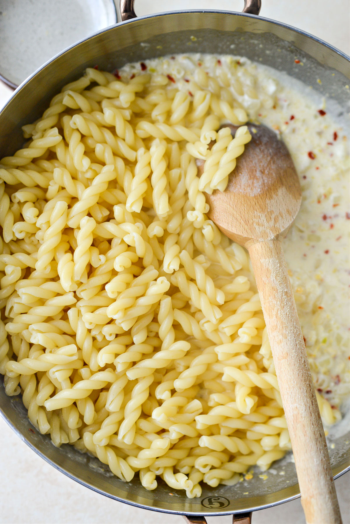 Creamy Lemon Parmesan Pasta - Simply Scratch