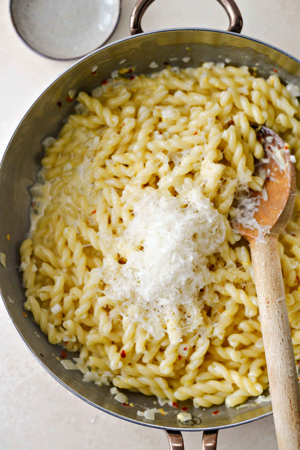 Creamy Lemon Parmesan Pasta - Simply Scratch