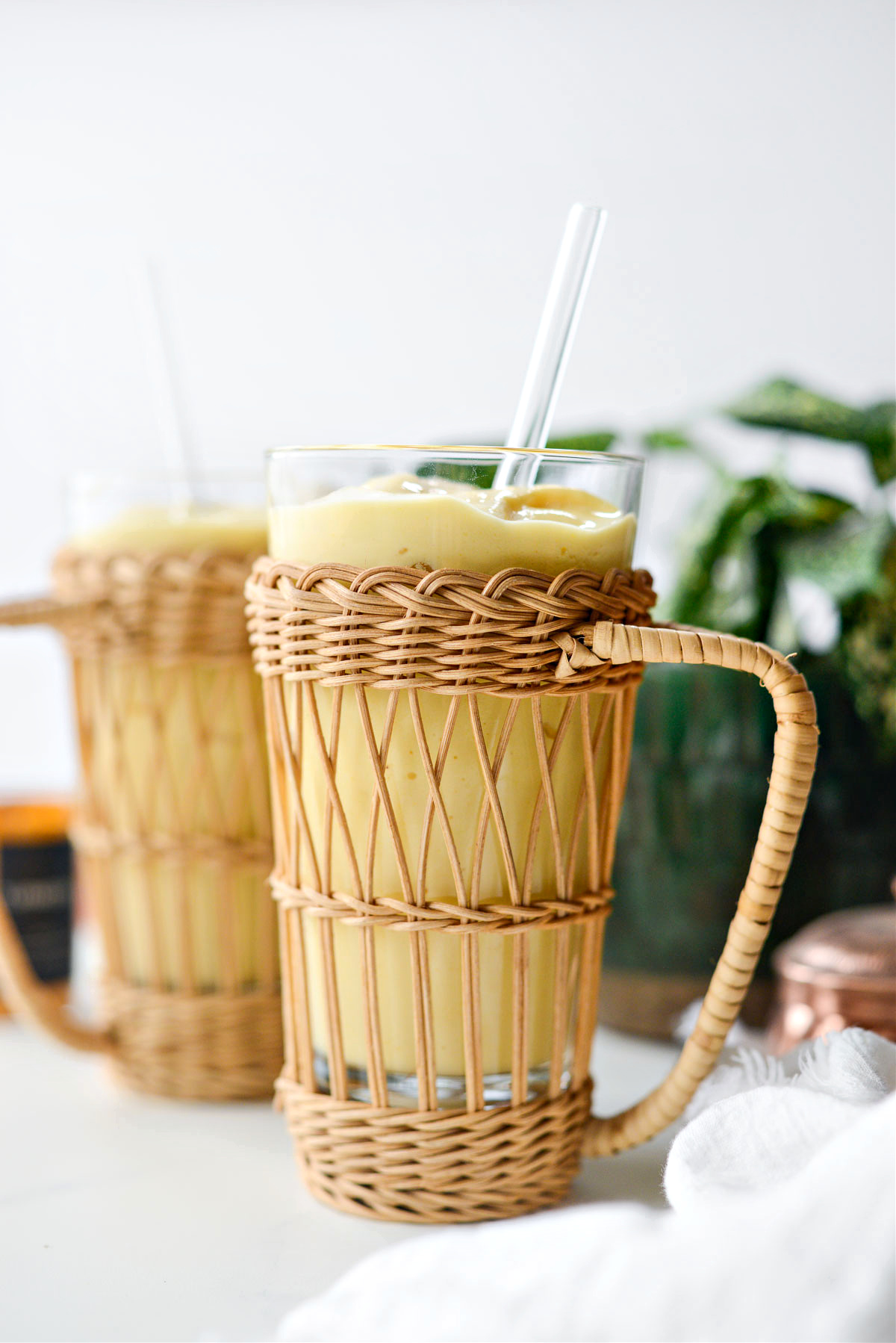 Golden Hour Mango Smoothie - Simply Scratch