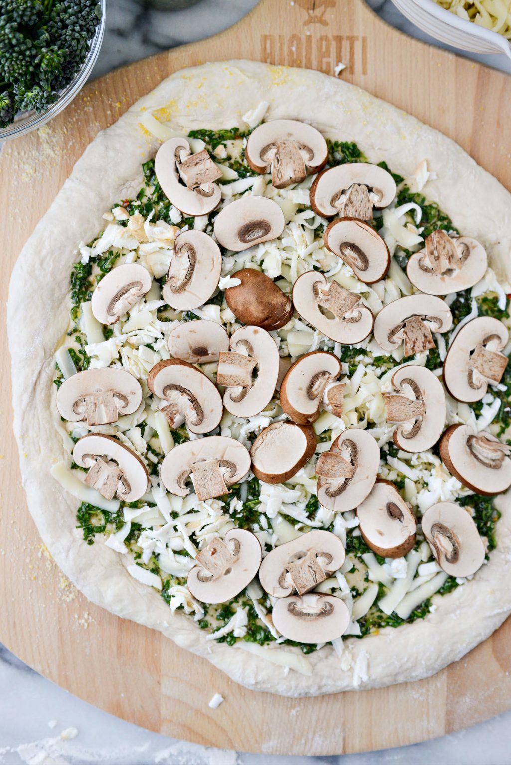 Green Forest Pizza - Simply Scratch