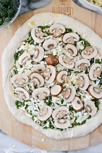 Green Forest Pizza - Simply Scratch