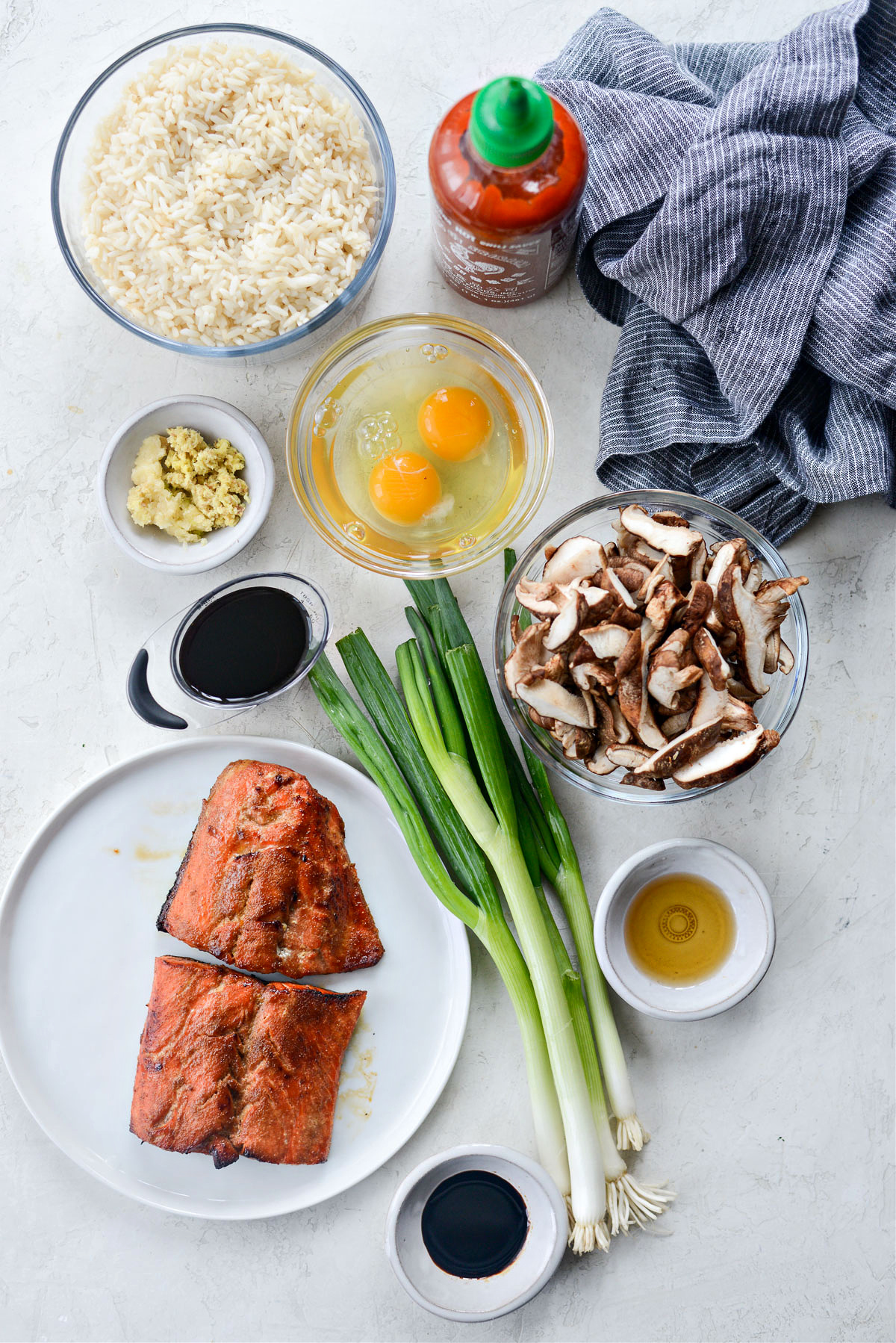 Salmon Fried Rice - Simply Scratch