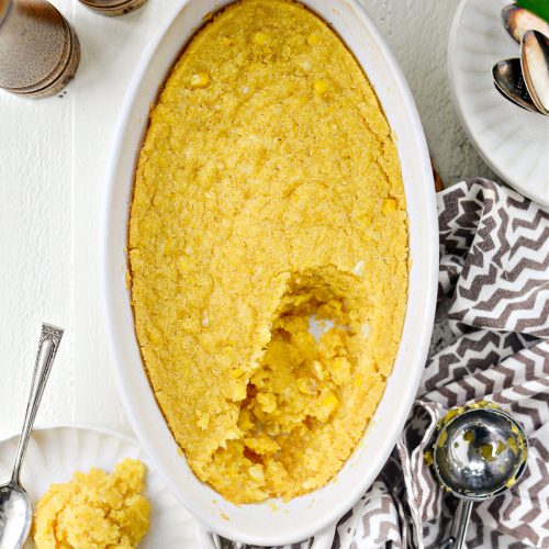 Mexican Sweet Corn Cake - Simply Scratch