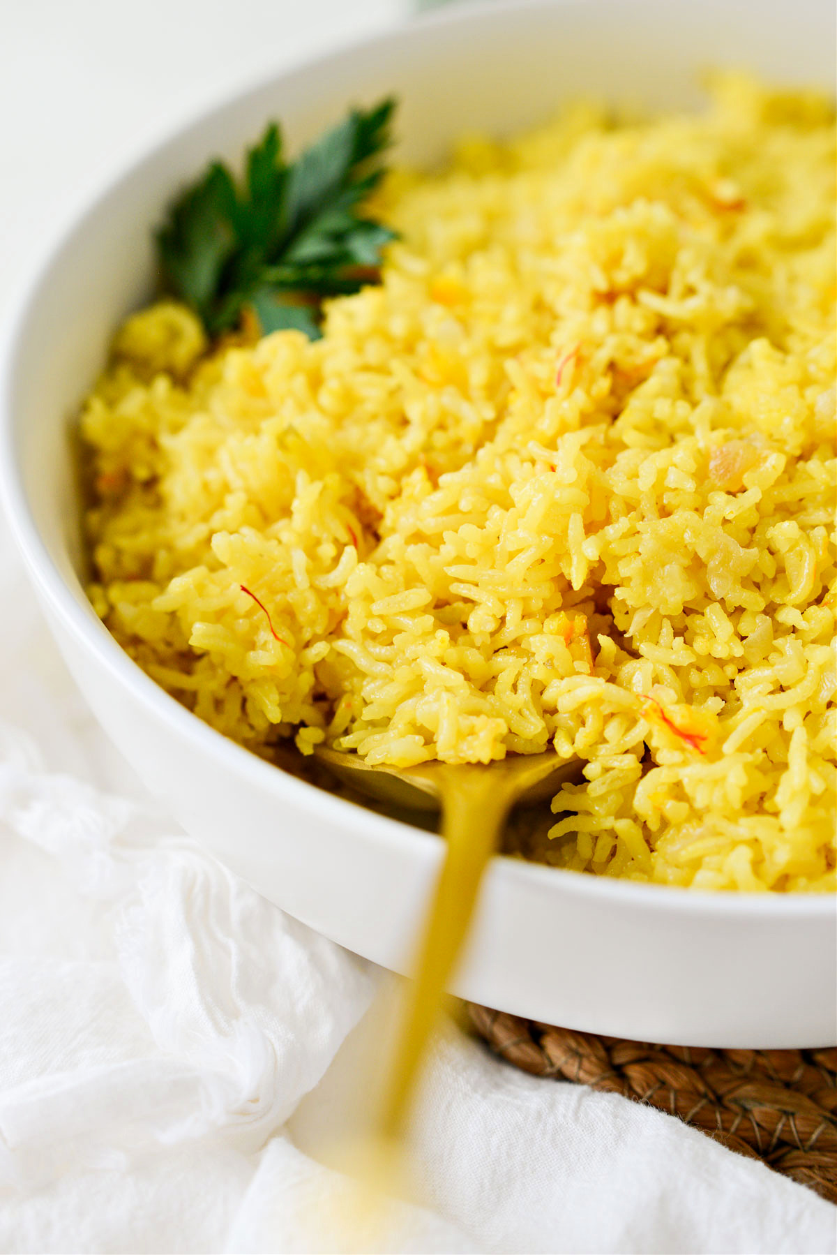 Saffron Rice Recipe - Simply Scratch