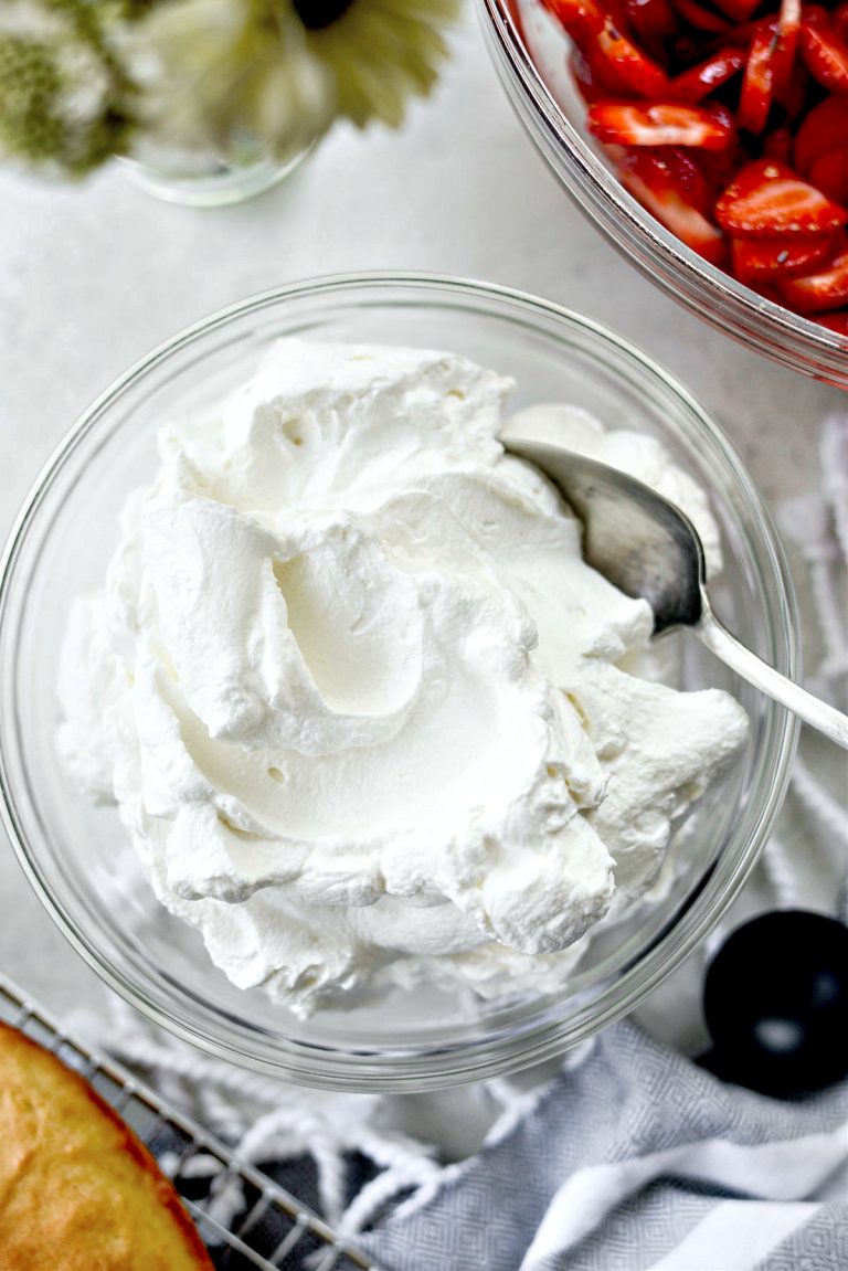 Homemade Whipped Cream Recipe - Simply Scratch