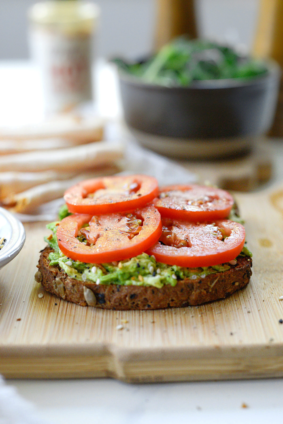 Hot Honey Turkey Avocado Toast - Simply Scratch