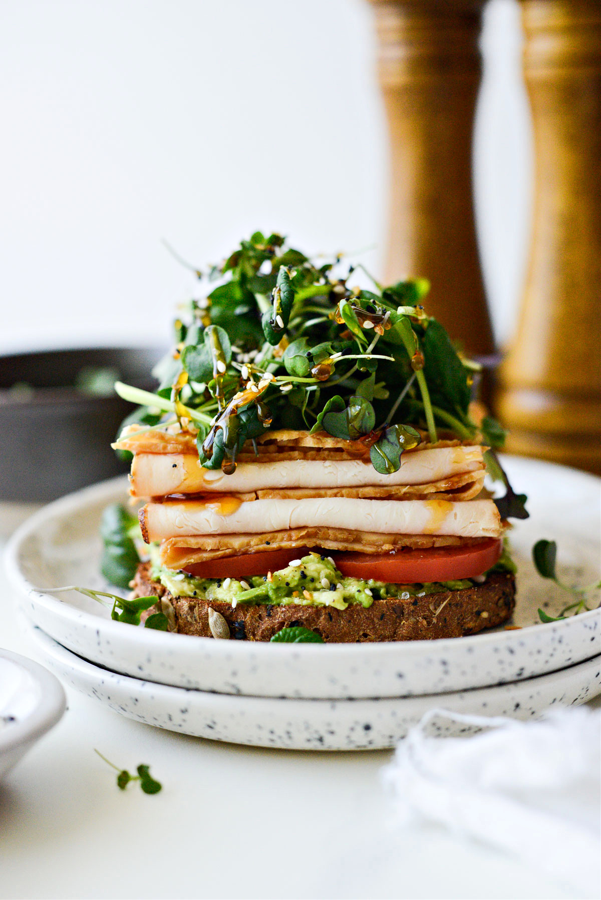 Hot Honey Turkey Avocado Toast - Simply Scratch