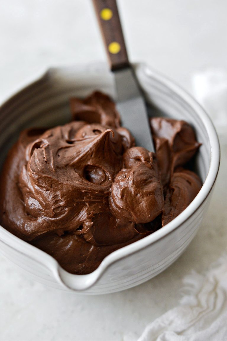 Whipped Chocolate Buttercream - Simply Scratch