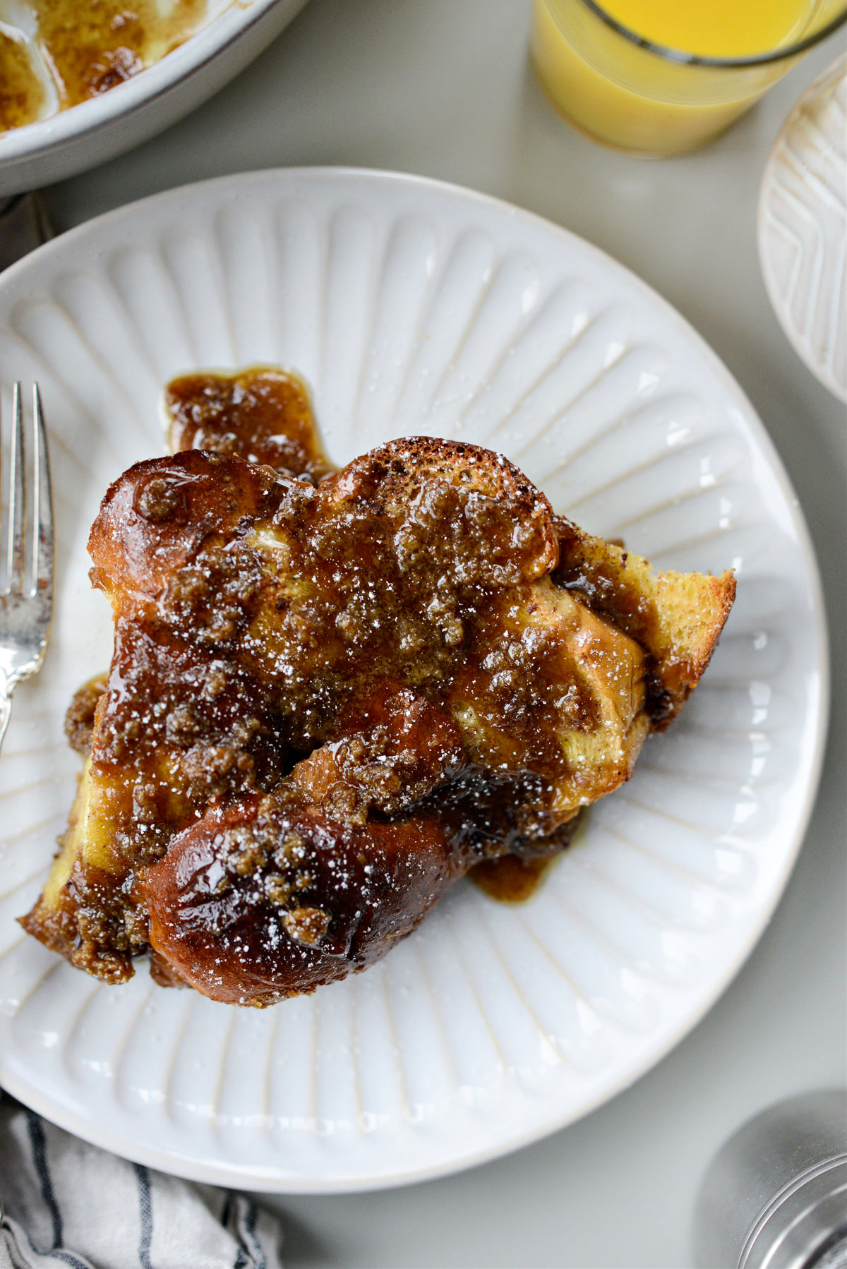 Baked Brown Sugar French Toast - Simply Scratch