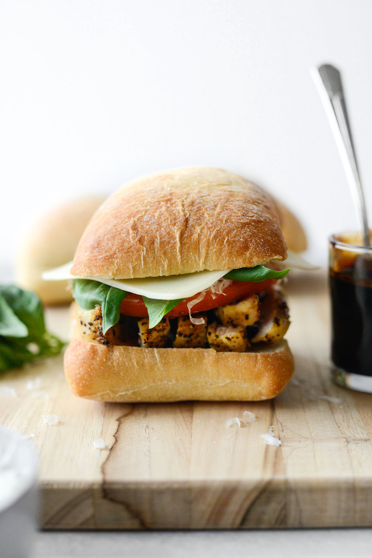Chicken Caprese Panini - Simply Scratch