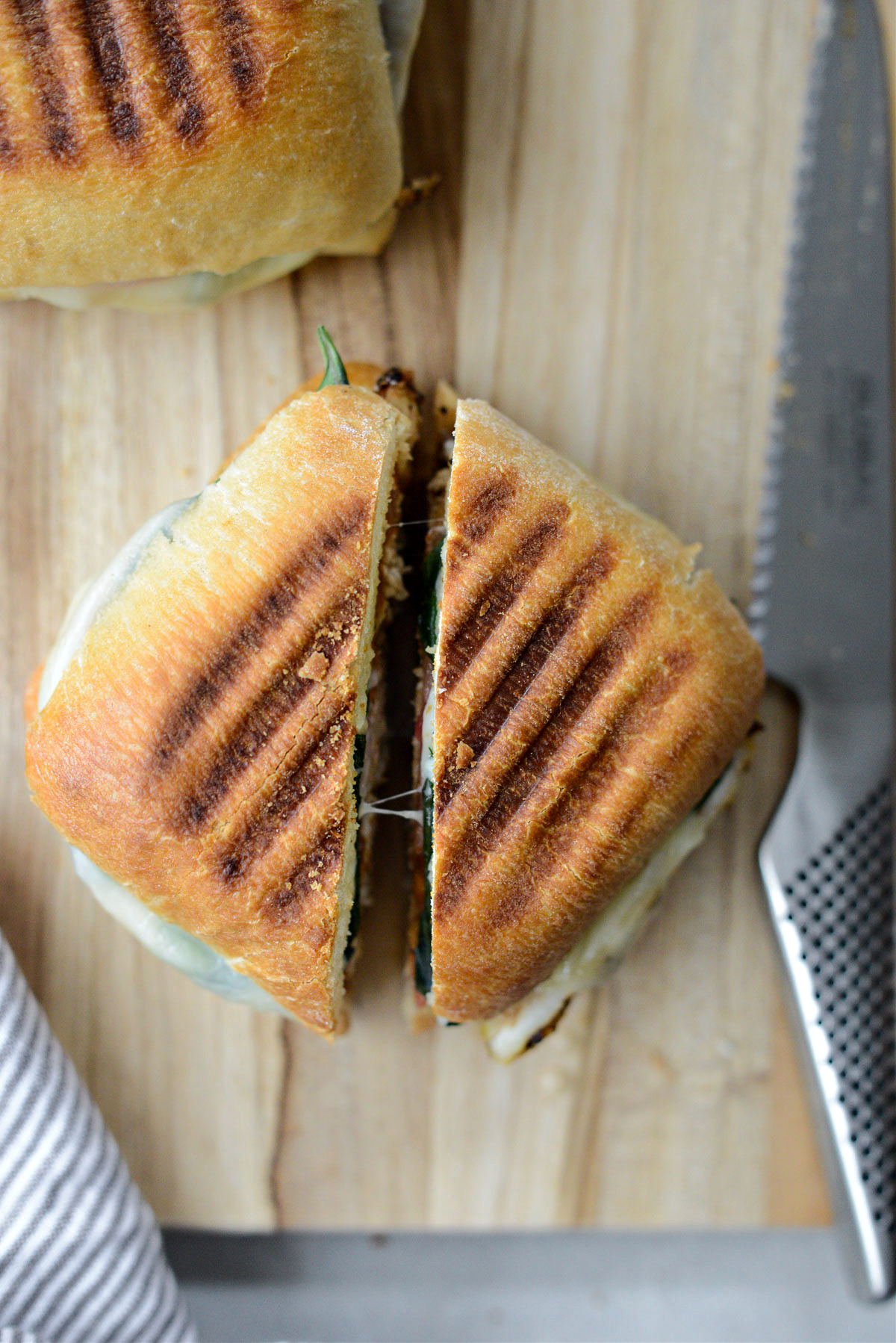 Chicken Caprese Panini - Simply Scratch