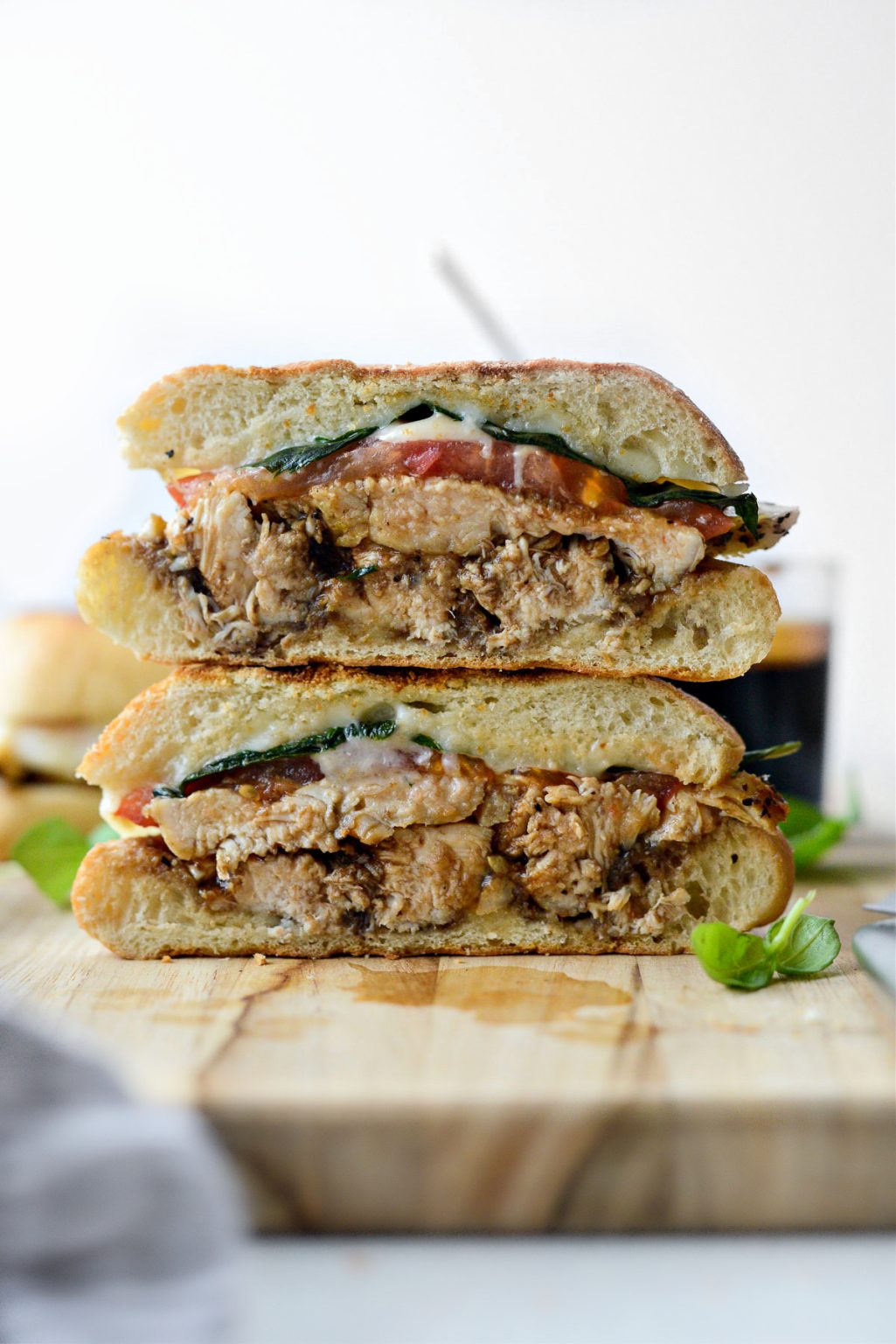 Chicken Caprese Panini - Simply Scratch