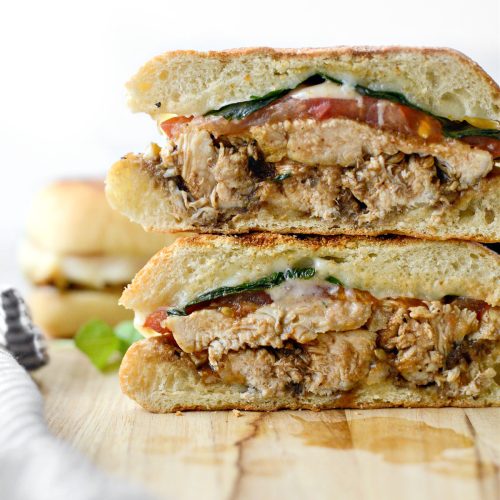 Chicken Caprese Panini - Simply Scratch